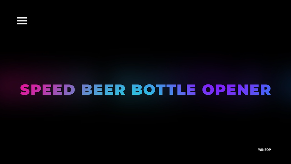 2 Pack Speed Beer Bottle Opener for Bartenders Party Flat Stainless ...