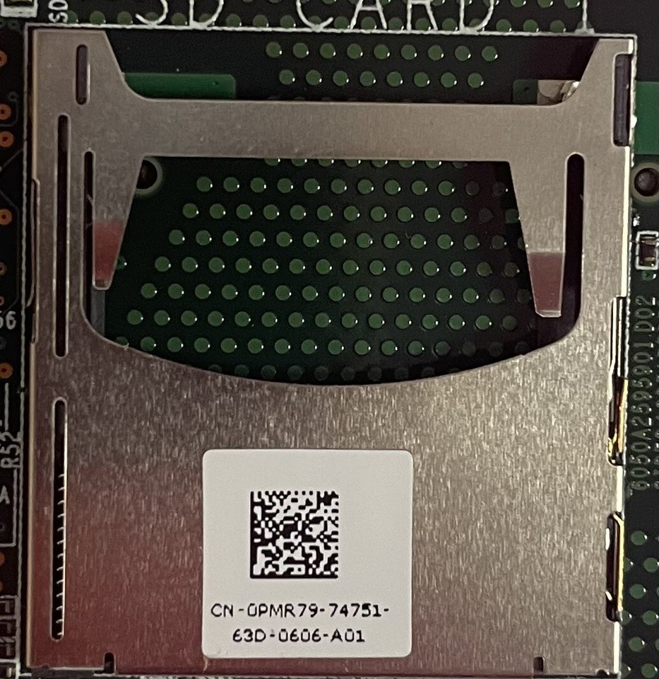 Dell Dual SD Flash Card Reader Module PowerEdge WITH 16GB SD CARD PMR79 ...