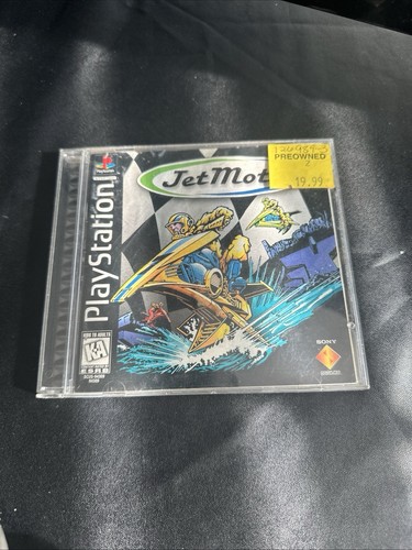 Jet Moto 1 PlayStation 1 PS1 Black Label Complete CIB TESTED | eBay