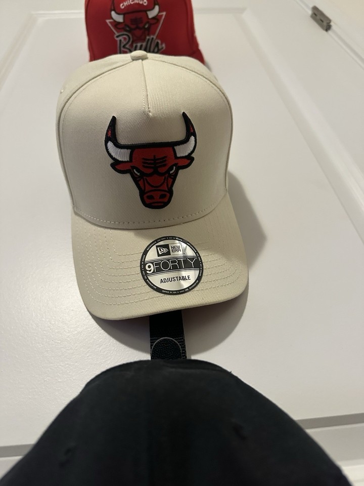 New Era & '47 Chicago Bulls NBA Adjustable Hats Red White Black ...