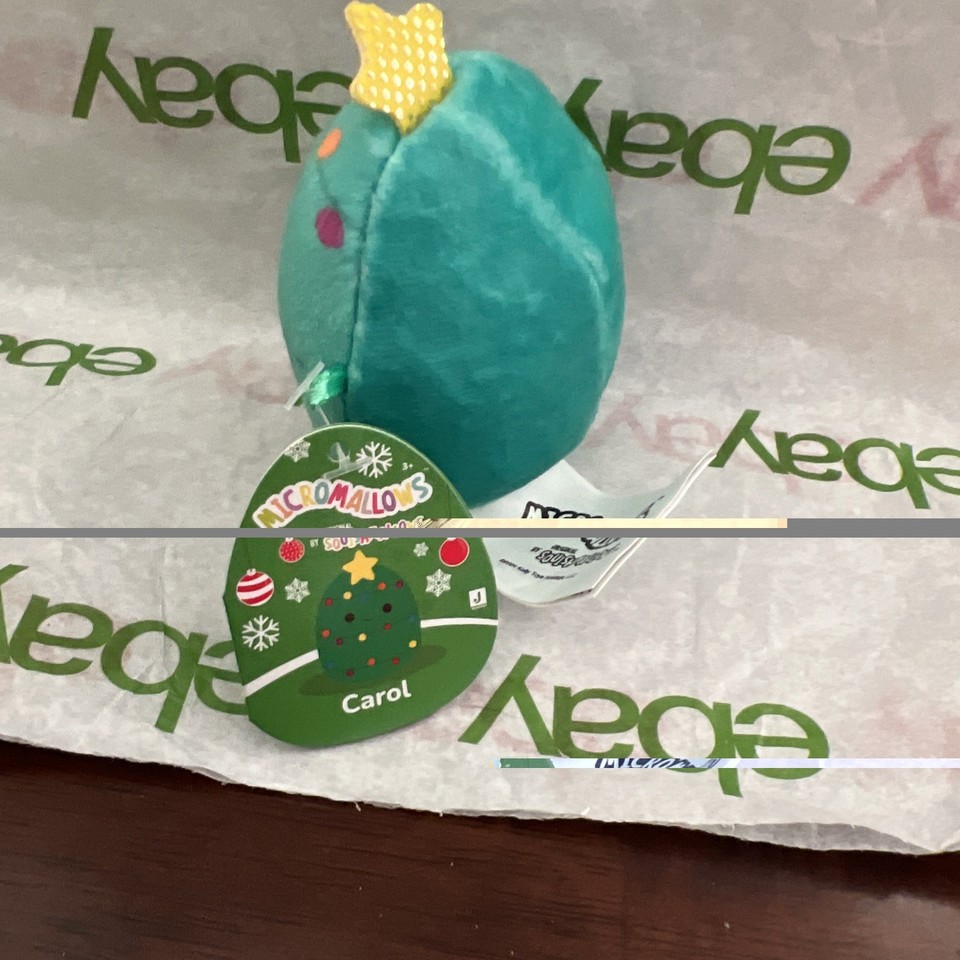 2.5” Squishmallows Micromallows Carol Christmas Tree Micromallow Advent ...