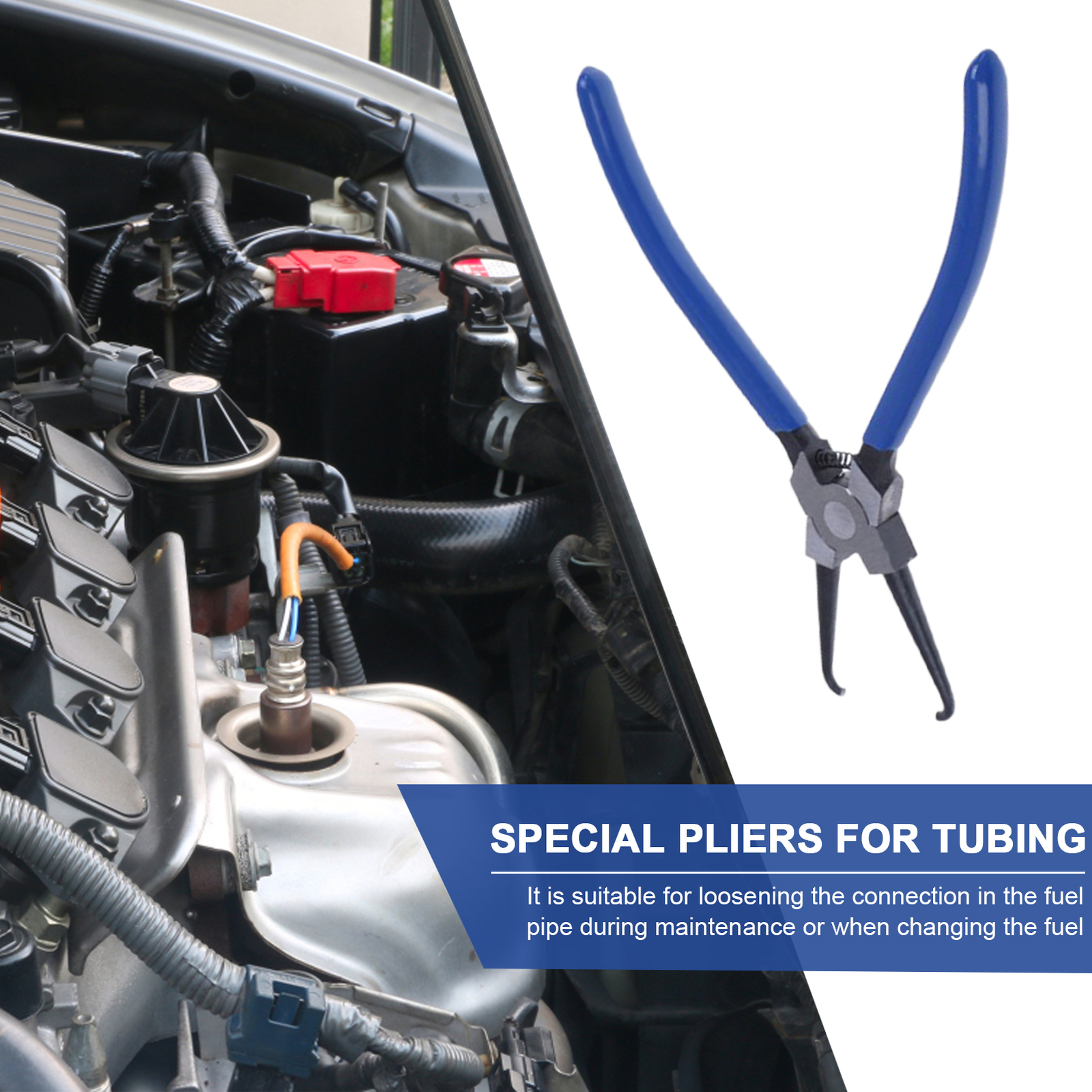 Car Hose Clamp Plier Fuel Line Clip Pipe Plier Disconnect Removal ...