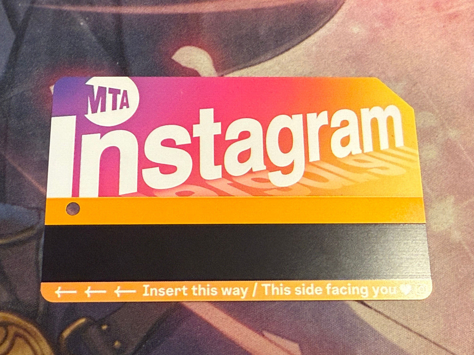 NYC MTA Instagram Metrocard "newyorknico" Final Commemorative - No ...