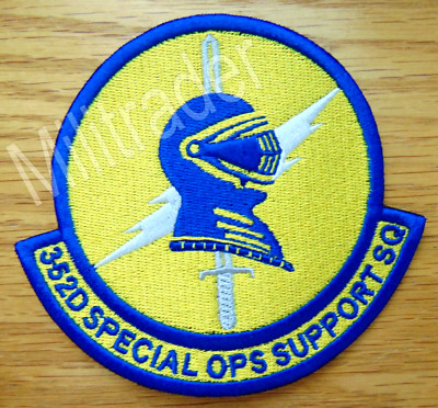USAF Air Force 352nd Special Operations (Ops) Support Squadron Patch | eBay