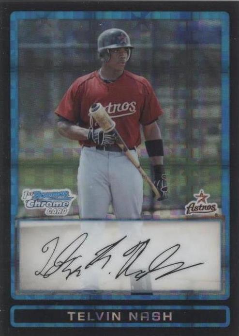 2009 Bowman Draft Picks & Prospects - Prospects Chrome Telvin Nash # ...