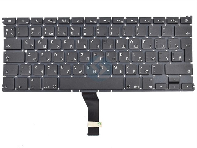 NEW Russian Keyboard with Backlight for Apple MacBook Air 13" A1369 ...