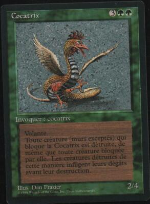 MRMS FR/VF Cocatrix - Cockatrice PLAYED MTG Magic FBB | eBay