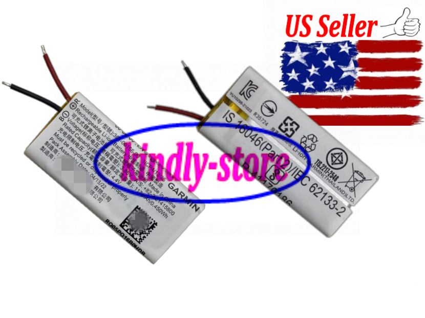 USPS Garmin 361-00156-00 Original Battery 361-00156-00 117mAh Garmin ...