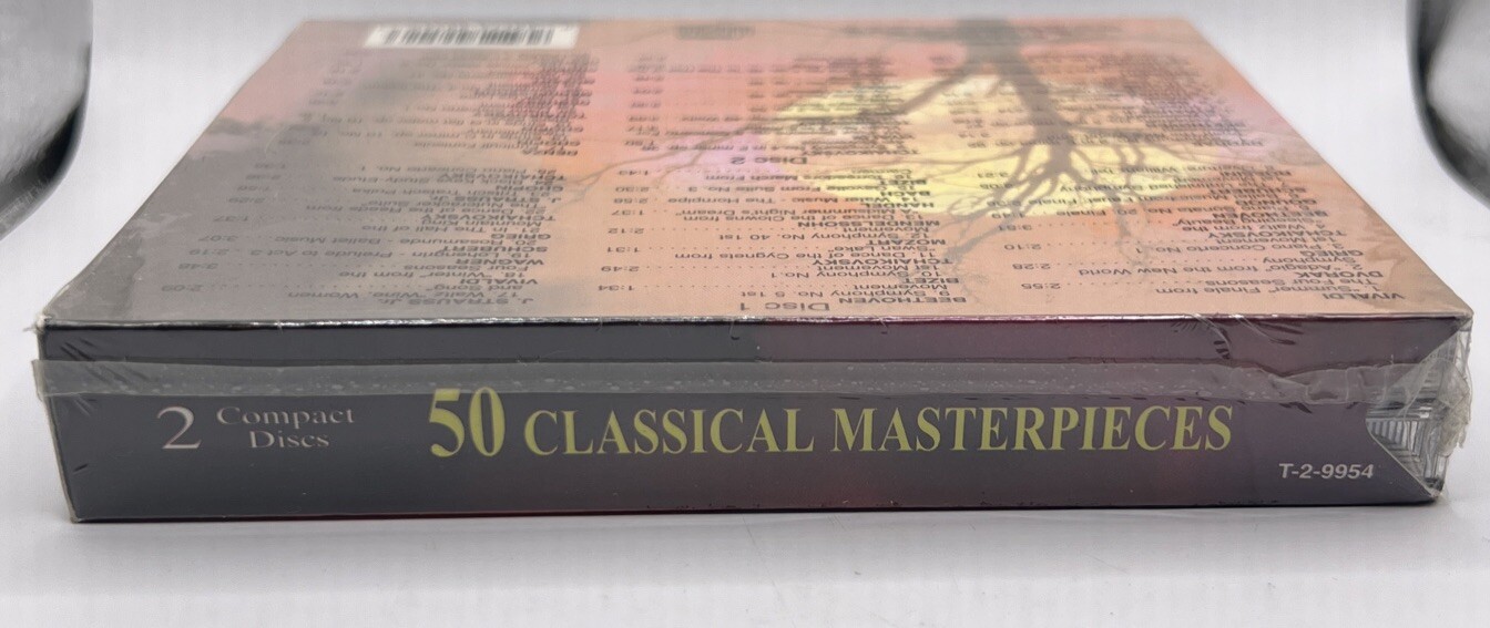 50 Classical Masterpieces (CD, Aug-1996, 2 Discs, Madacy) Canada | eBay