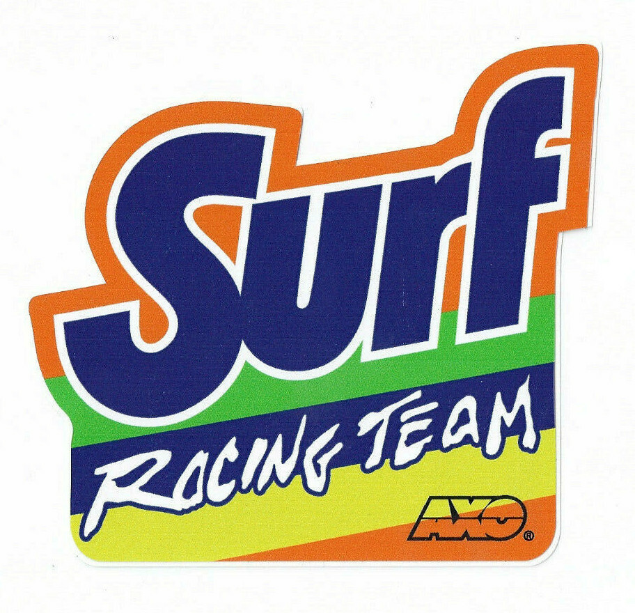AXO SURF RACING TEAM Motocross Vintage 1970 Sticker / Decal die | eBay