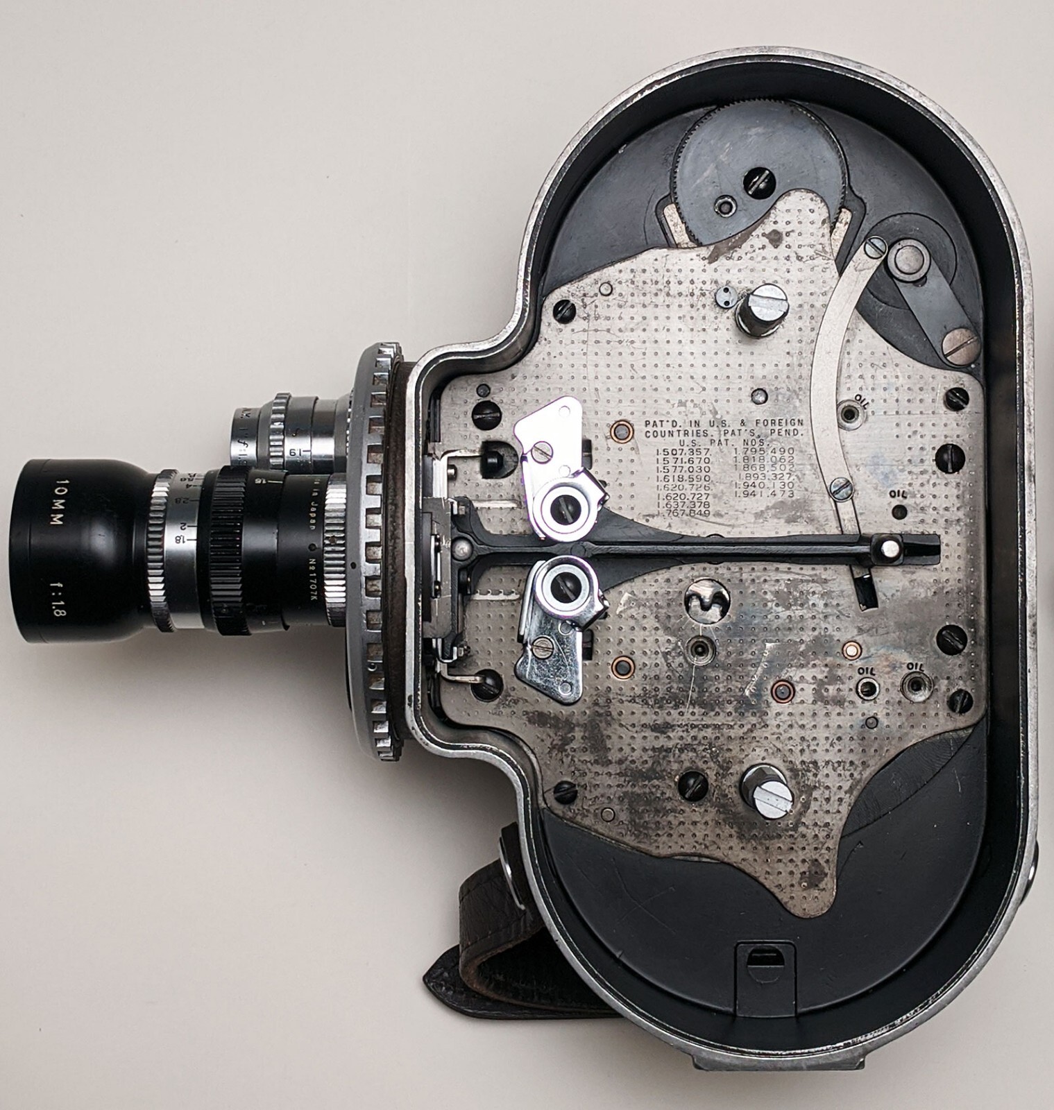 Bell & Howell Filmo 70 DR 16mm Movie Camera w/Lenses WORKING - TESTED ...