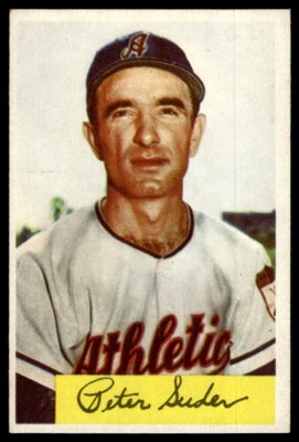 1954 Bowman Pete Suder EX/MT Philadelphia Athletics #99B | eBay