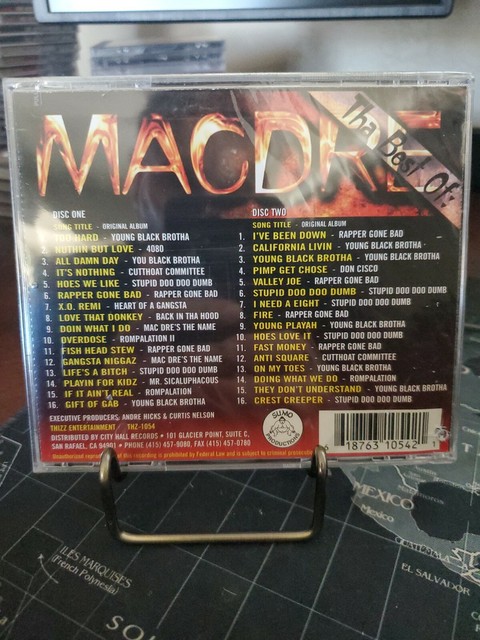 Best of Mac Dre by Mac Dre (CD, 2002) for sale online | eBay