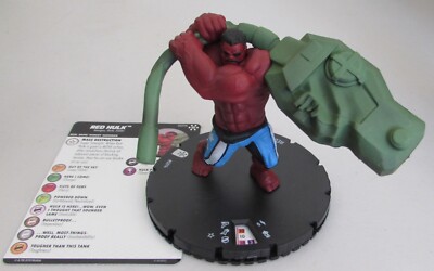 RED HULK G014 Avengers Infinity Marvel HeroClix Colossal | eBay