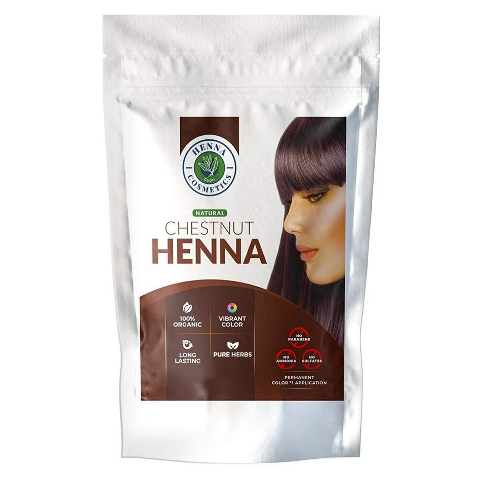 Black, Brown, Burgundy, Chestnut | Natural Henna Hair Color| Organic 50 ...