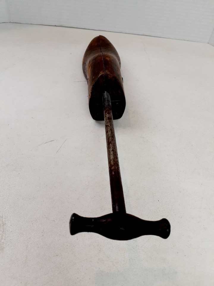 Antique Wooden Shoe Stretcher Shaper Expander Vintage Cobbler Tool ...