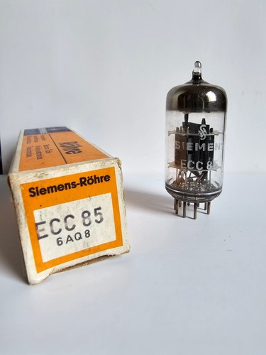 Siemens ECC85 Telefunken Diamond Bottom NOS NIB 6AQ8 | eBay