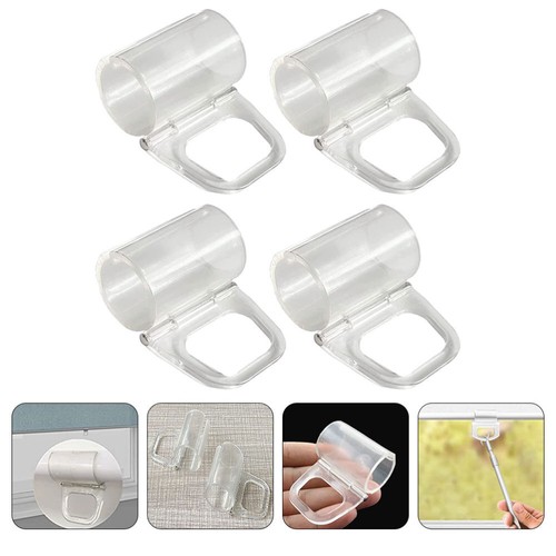 4 Pcs Clip for Blind Curtain Clips Practical Roller Shutter Handles ...