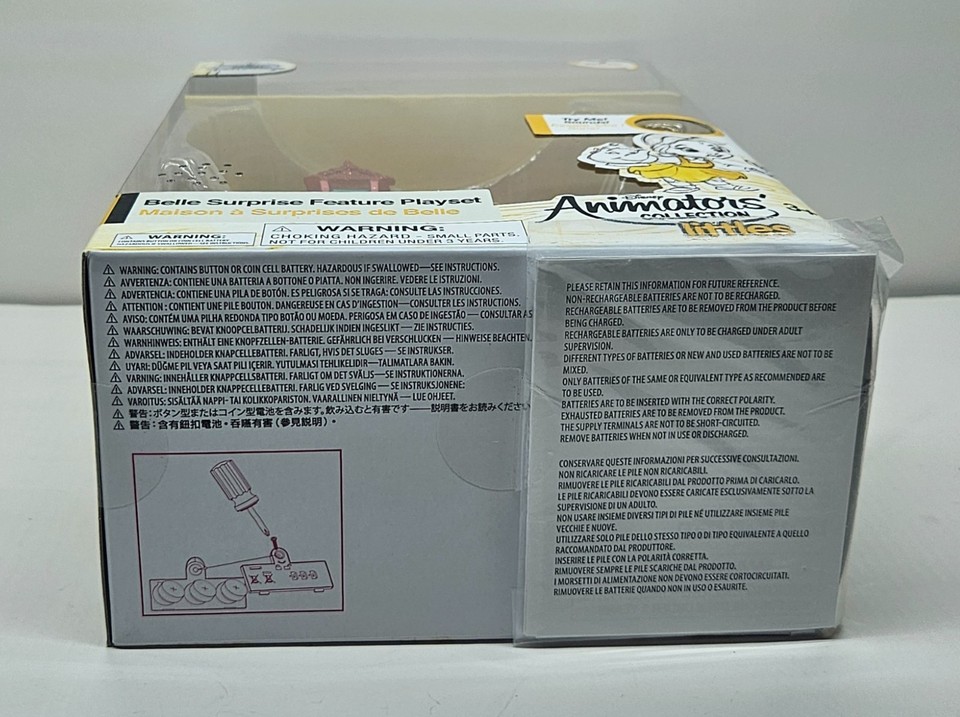 Retired Disney Animators' Collection Littles Belle Surprise Feature ...