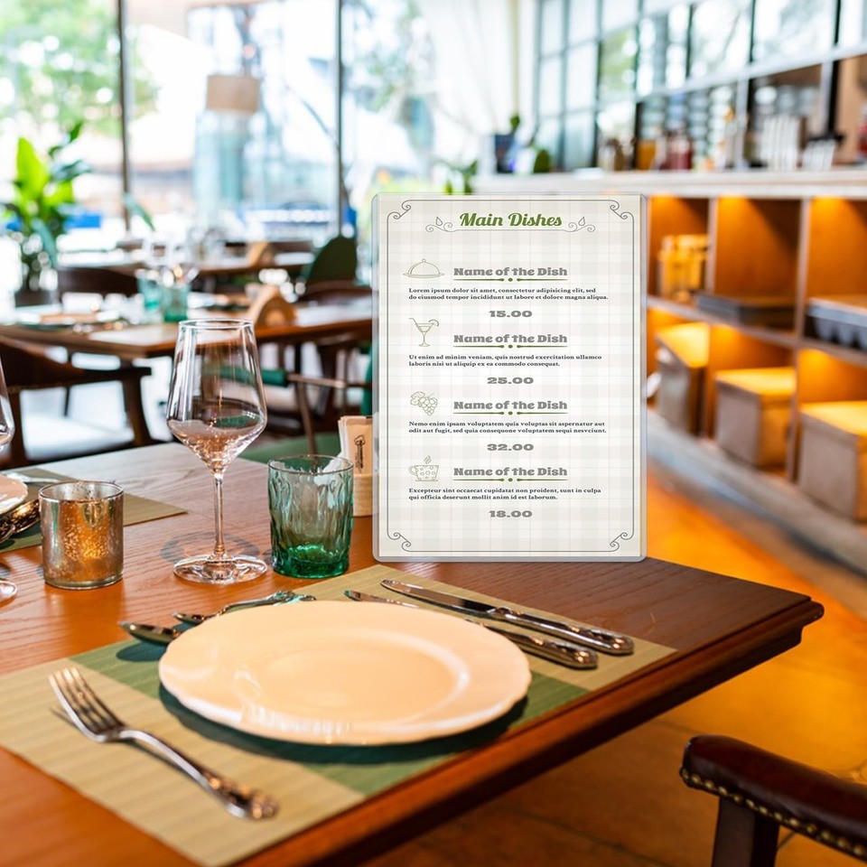 10 Pack 9" x 12" Rigid Print Protectors, Clear Hard Plastic Sheet ...