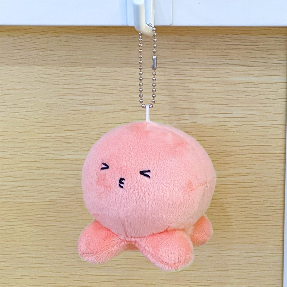 Takopii Cute Pink Octopus Plush Doll Stuffed Animal Pillow Soft Toy ...