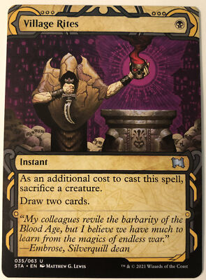 MTG Village Rites Strixhaven: Mystical Archives 035/063 Regular ...