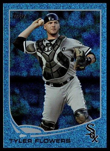 Tyler Flowers 2013 Topps #526 Blue Slate Sparkle Wrapper Redemption | eBay