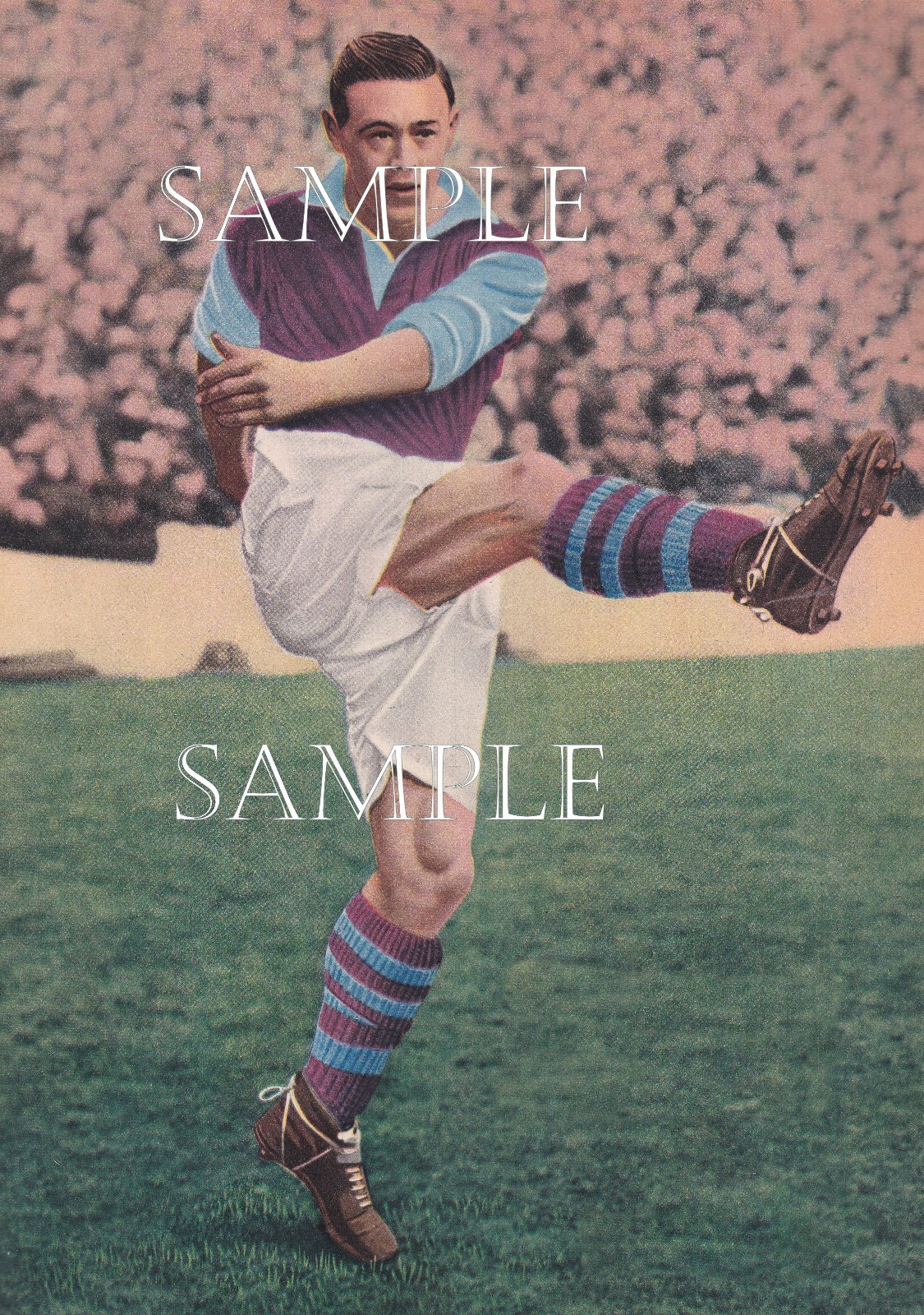 Billy Gray - Aston Villa 6x4 image re print | eBay UK