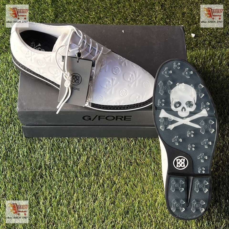 G/Fore G4 FORE Skull Gallivanter Golf Shoes Sneaker ⛳️ US 13 ⛳️ White ...