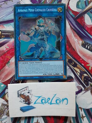 Yu-gi-oh! Avramax Mekk-Chevalier Croisédia RA01-FR044 | eBay