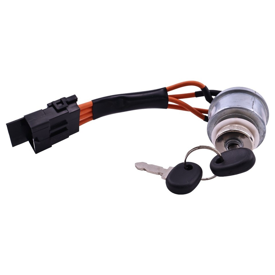 86569718 Ignition Switch Key Assembly Fits New Holland TC25 TC29 TC33 ...