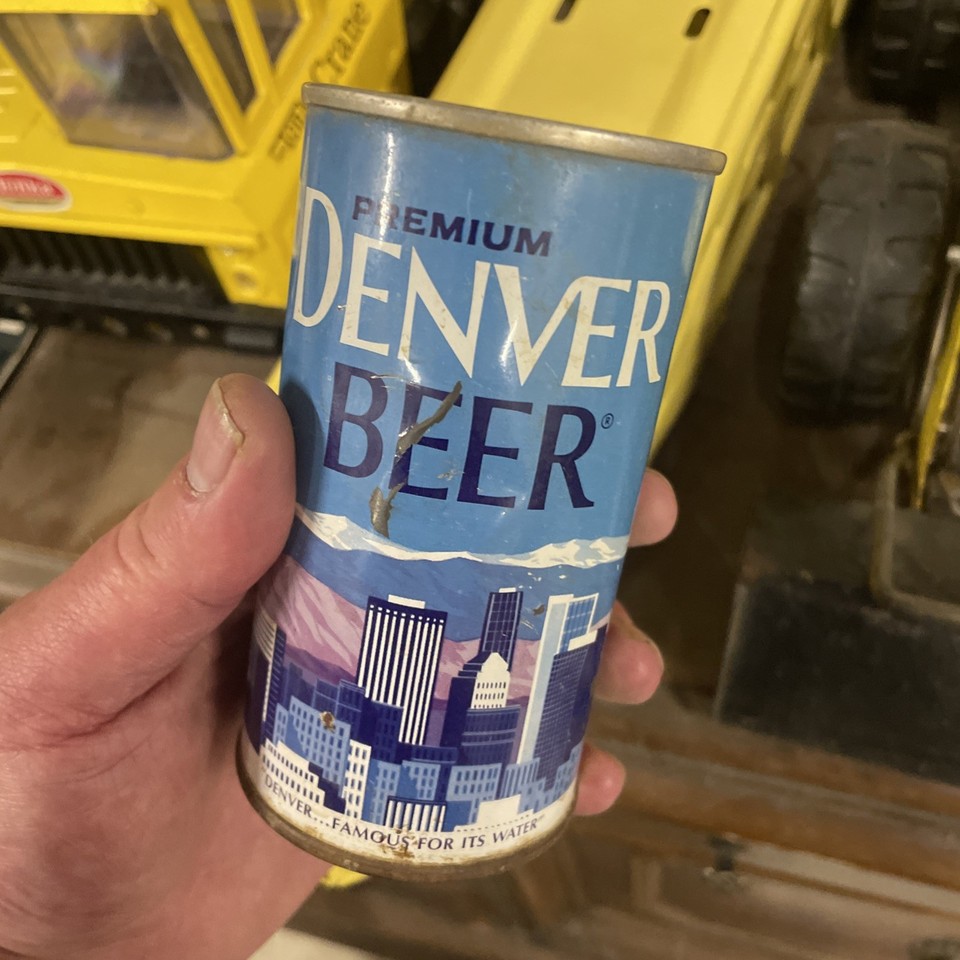 1967 DENVER STEEL PULL TAB BEER CAN TIVOLI BREWING DENVER COLORADO | eBay