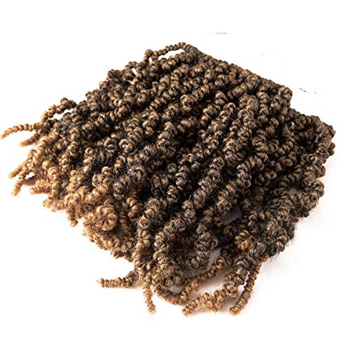 3 Packs Short Curly Spring Pre-twisted Braids Synthetic Crochet Hair | eBay
