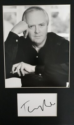 TIM RICE AUTOGRAPH SIGNED CARD ( 10" X 8" PHOTO) (THE LION KING) COA 55 ...