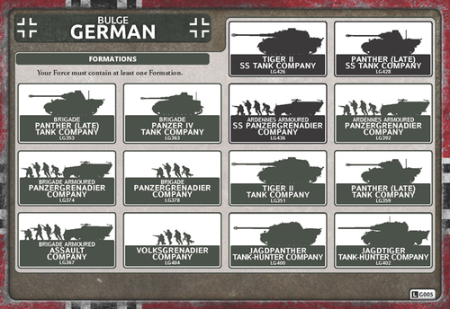 Flames of War: German: Volksgrenadier (Winter) Army Deal | eBay