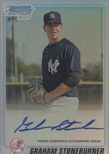 2010 Bowman Chrome - Prospects Graham Stoneburner #BCP208 Refractor ...
