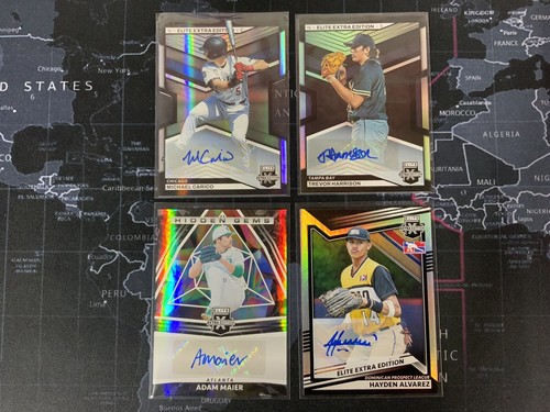 Michael Carico Trevor Harrison Adam Maier Hayden Alvarez Auto Baseball ...