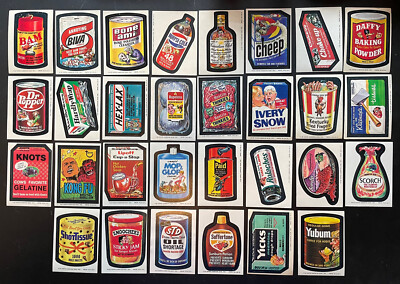 1974 Topps Wacky Packages Original Series 8 Stickers YOUR CHOICE | eBay