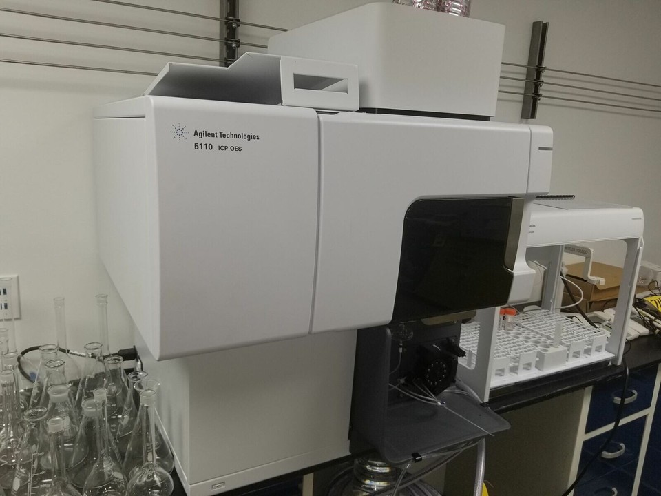 Agilent 5110 ICP-OES VDV w SPS-4 Autosampler & Agilent G8481A Chiller ...