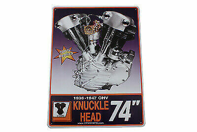 Knucklehead Engine Plaque for Harley Davidson by V-Twin | eBay
