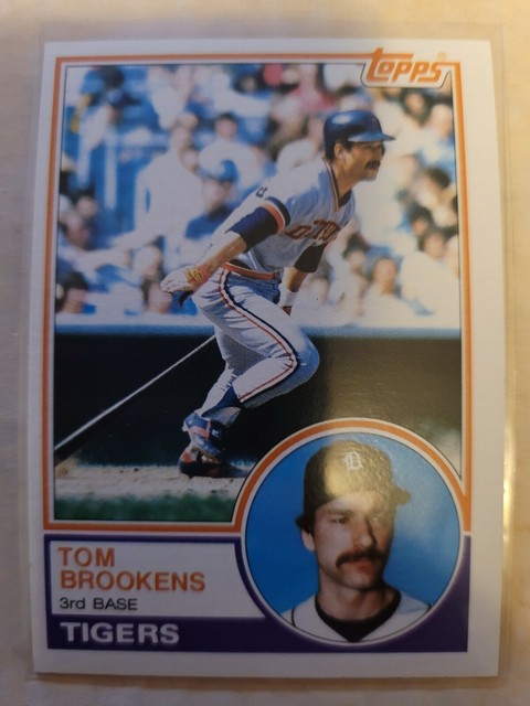 1983 Topps - #119 Tom Brookens for sale online | eBay