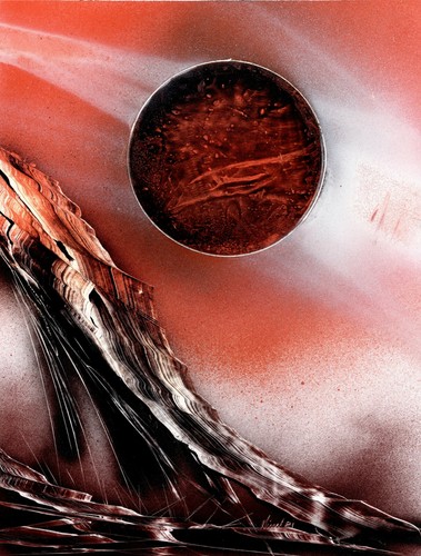 Rusty Planet Original Signed Art by Artist Jason Girard. | eBay