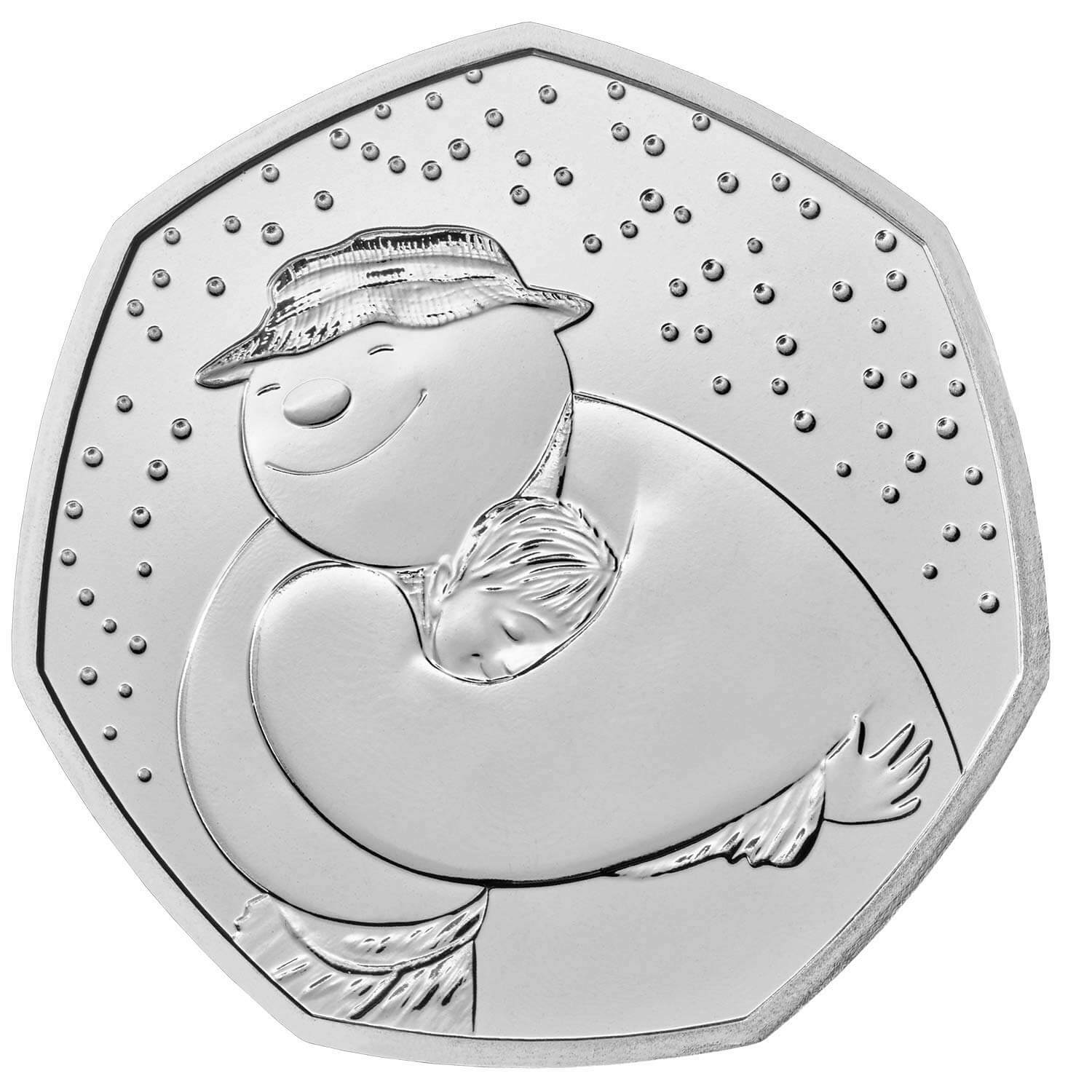 2018 - 2023 The Snowman 50p Coin Fifty Pence Royal Mint Brilliant ...