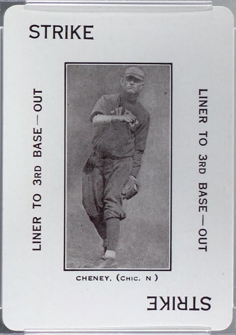 1914 Polo Grounds Card Game - Wg4 Larry Cheney (RC) for sale online | eBay