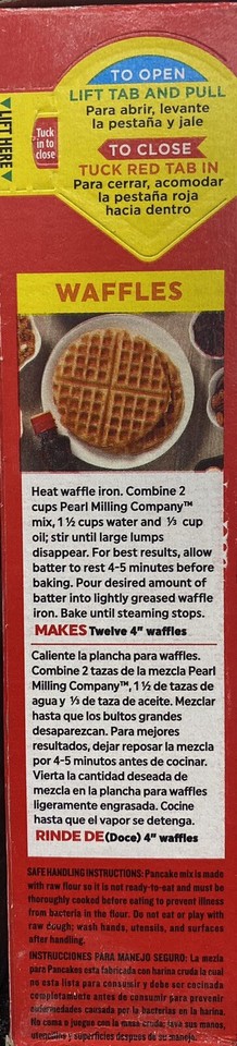 Pearl Milling Company Original COMPLETE Pancake & Waffle Mix 2 Lbs / 32 ...