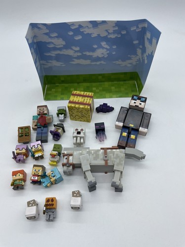 Minecraft Stop Motion Movie Creator Mini Figure Lot Of 19 Pieces | eBay