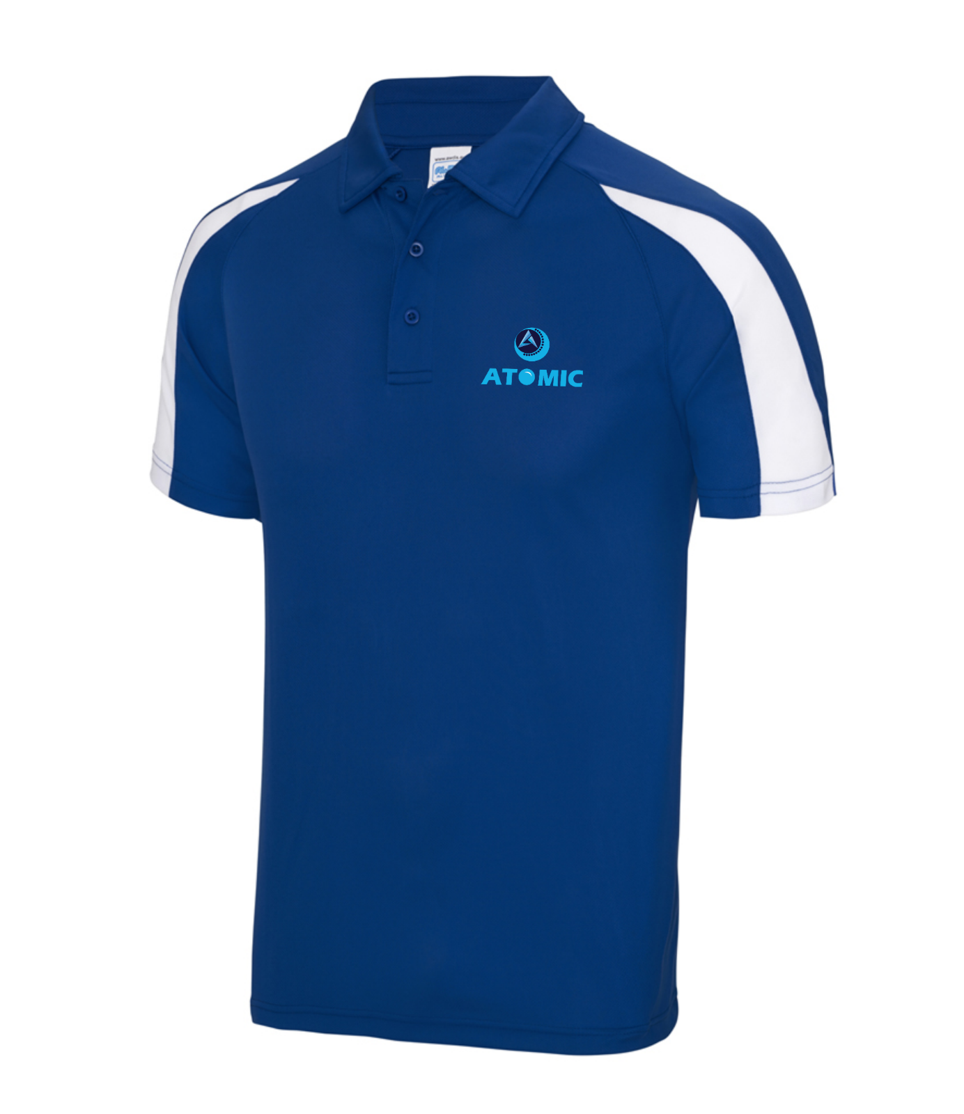 Personalised Atomic Bowls Premuim Coloured Performance Lawn Bowls Polo ...