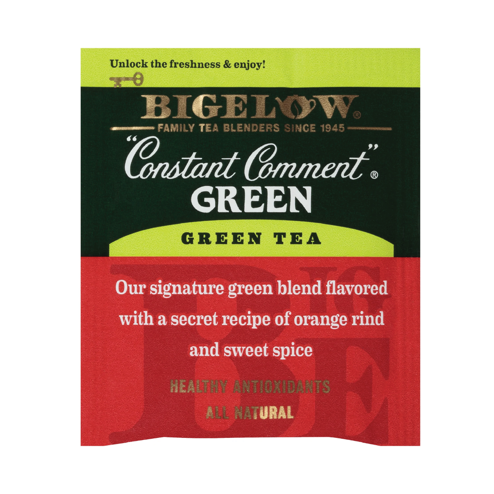 3x Boxes Bigelow Constant Comment Green Tea | 20 Pouches Per Box | 1 ...