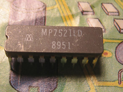 1pcs MP7521LD 10-Bit/12-Bit Binary Multiplying D/a Converter Dip | eBay