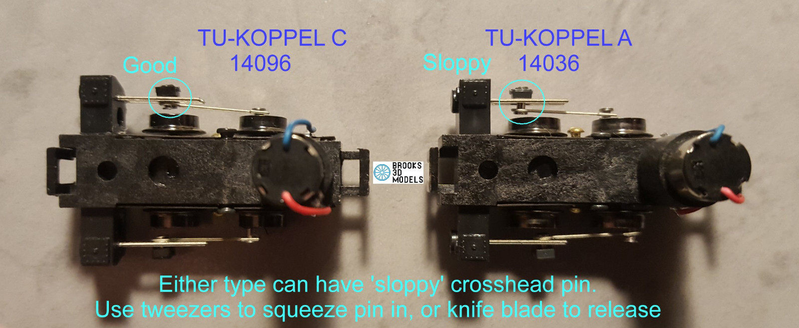 OO9/009 TU-KOPPEL A / C Chassis 14036 / 14096 Super Mini N gauge locomotive | eBay UK